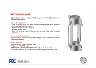 PSC Rigtools Range | PPT
