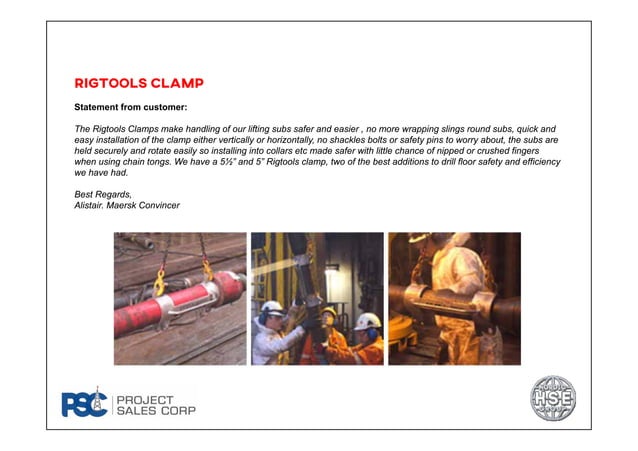 PSC Rigtools Range | PPT