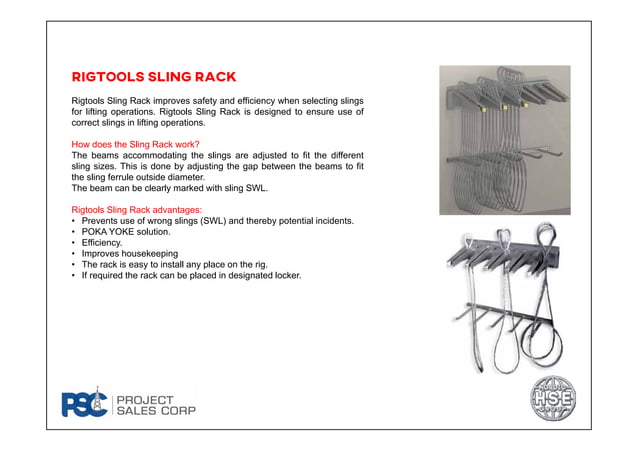 PSC Rigtools Range | PPT