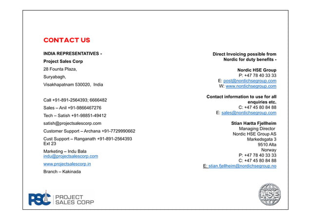 PSC Rigtools Range | PPT