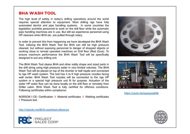 PSC Rigtools Range | PPT