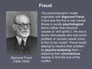 The Psychodynamic Model - An Introduction to Freud | PPT