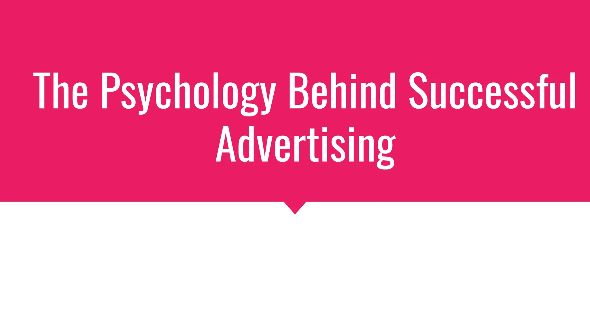 The Psychology Behind Successful Advertising | PDF