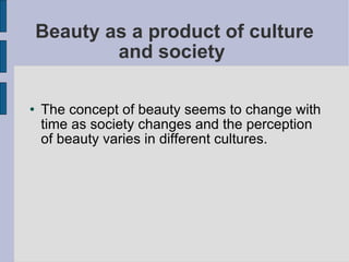 The Psychology Of Beauty | PPT