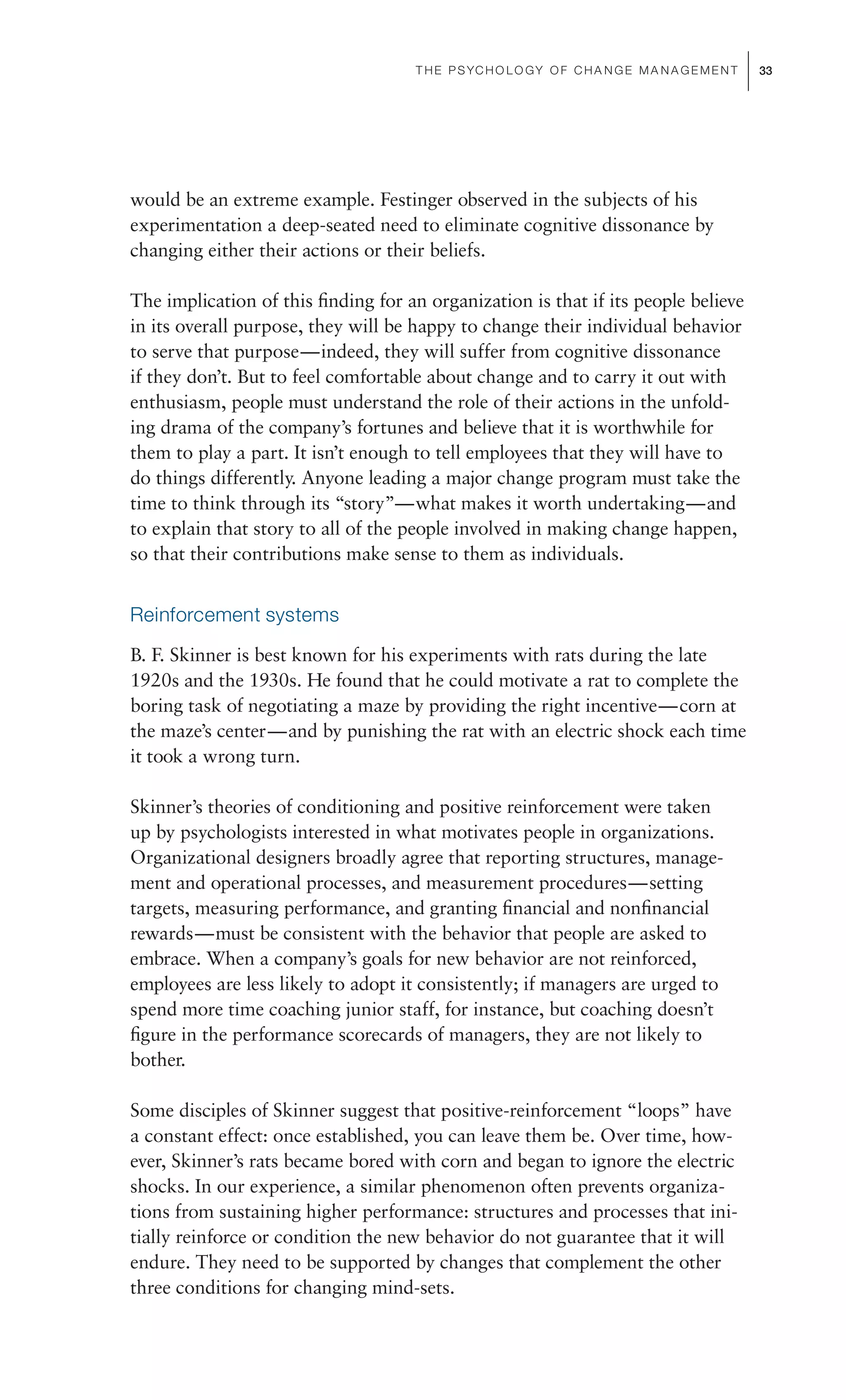The psychology of change management | PDF