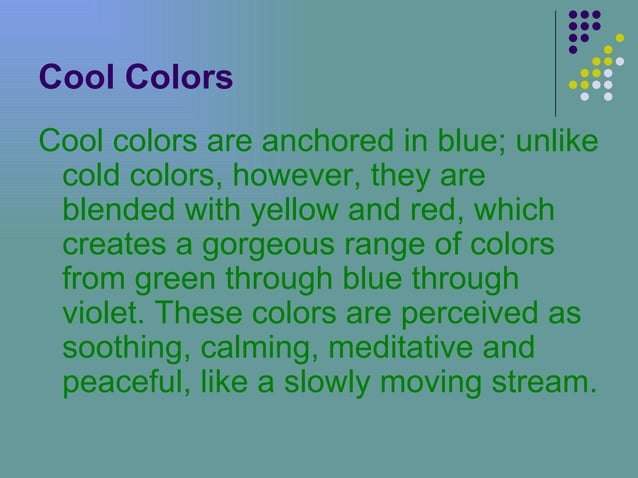 The Psychology Of Color | PPT | Women\'s Clothing | Women\'s Fashion