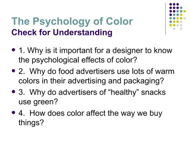 The Psychology Of Color | PPT | Women\'s Clothing | Women\'s Fashion