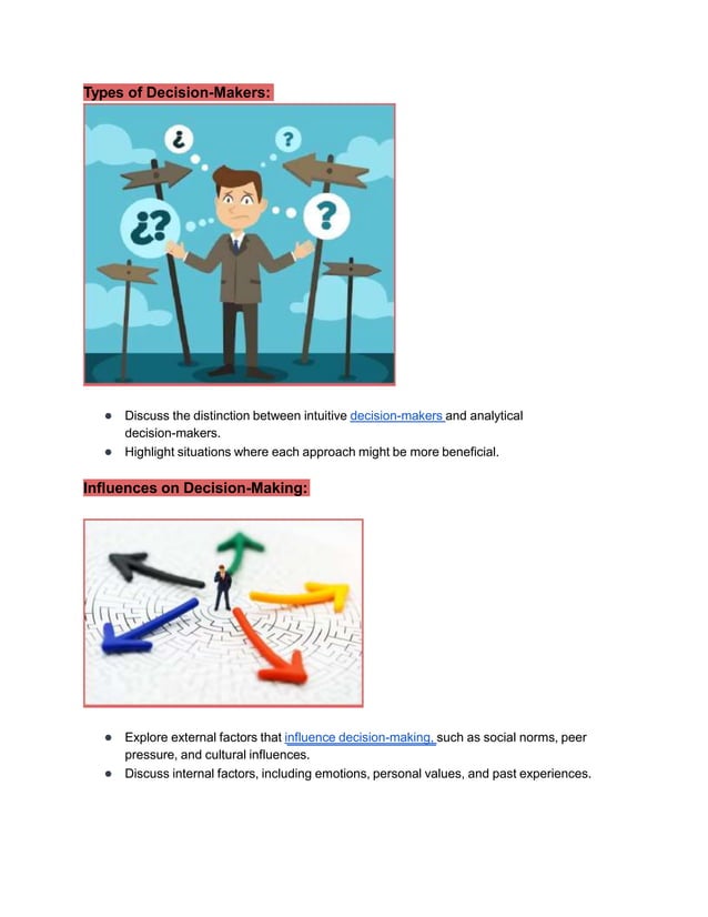 “The Psychology of Decision-Making Navigating Cognitive Biases and ...