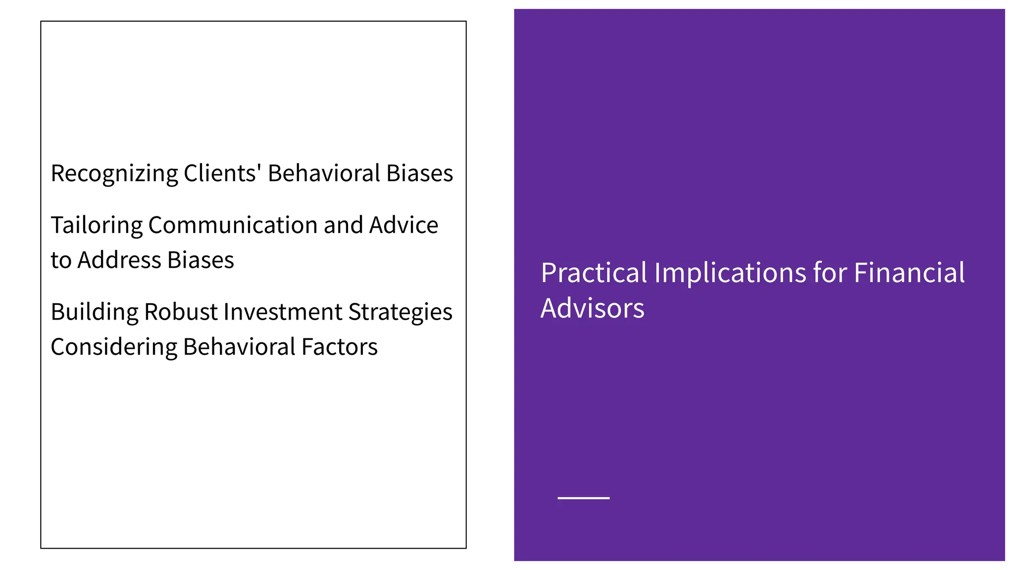 The Psychology of Financial Decision Making: Understanding Behavioral ...