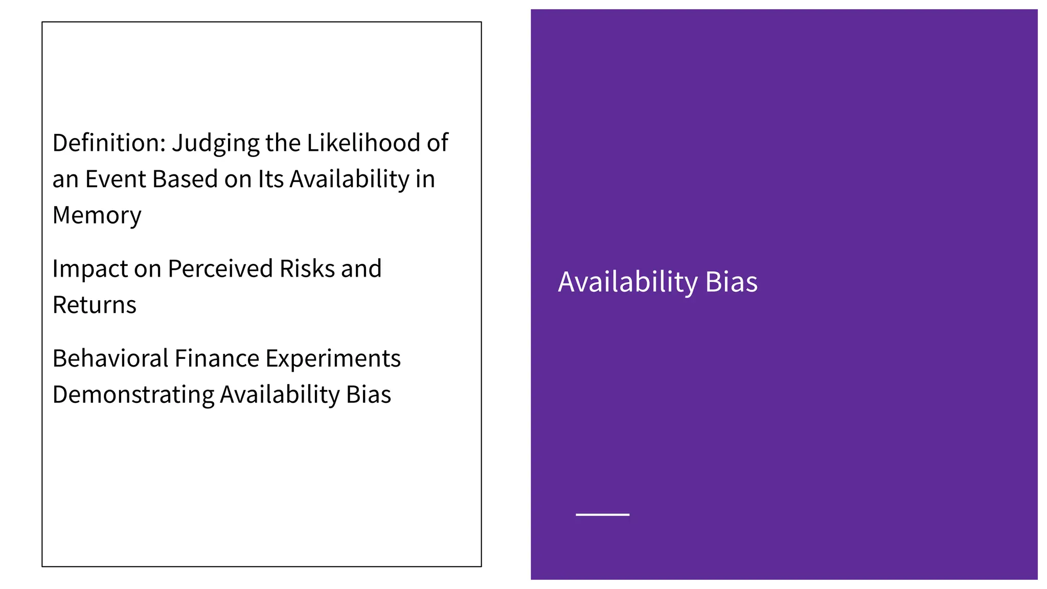 The Psychology of Financial Decision Making: Understanding Behavioral ...