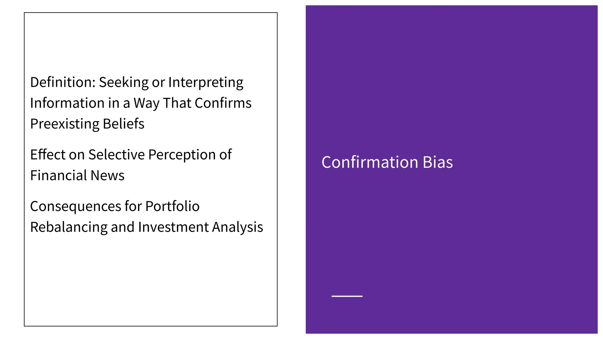 The Psychology of Financial Decision Making: Understanding Behavioral ...