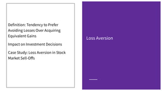 The Psychology of Financial Decision Making: Understanding Behavioral ...