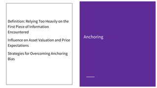 The Psychology of Financial Decision Making: Understanding Behavioral ...