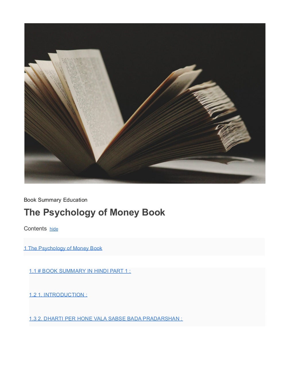 The Psychology of Money Book.pdf