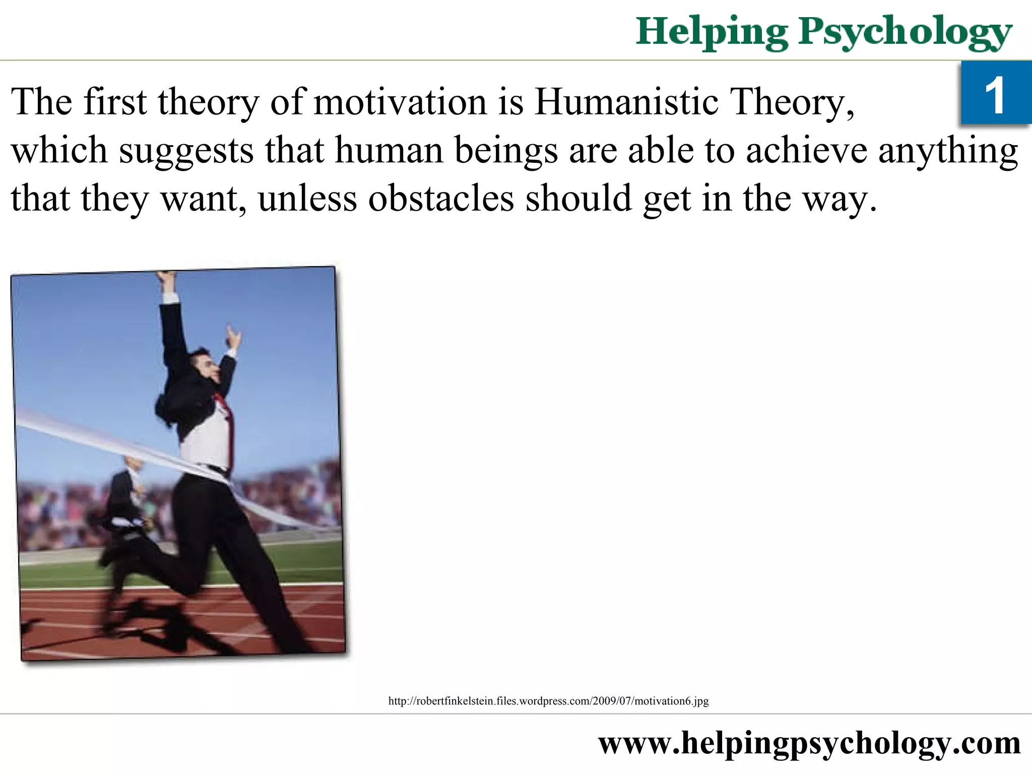 The Psychology of Motivation | PPT