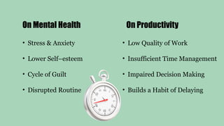THE PSYCHOLOGY OF PROCRASTINATION.pptx