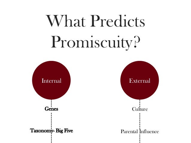 The Psychology of Promiscuity