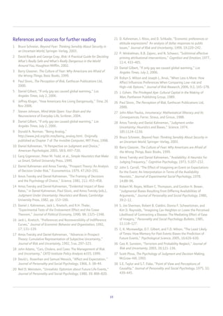 The Psychology Of Security Bruce Schneier | PDF