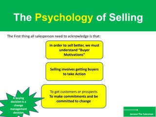 The Psychology of Selling | PPT
