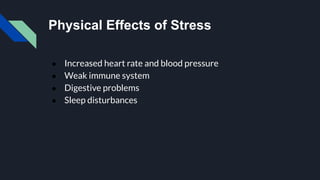 The Psychology of Stress - Insights into the Psychology of Stress | PDF