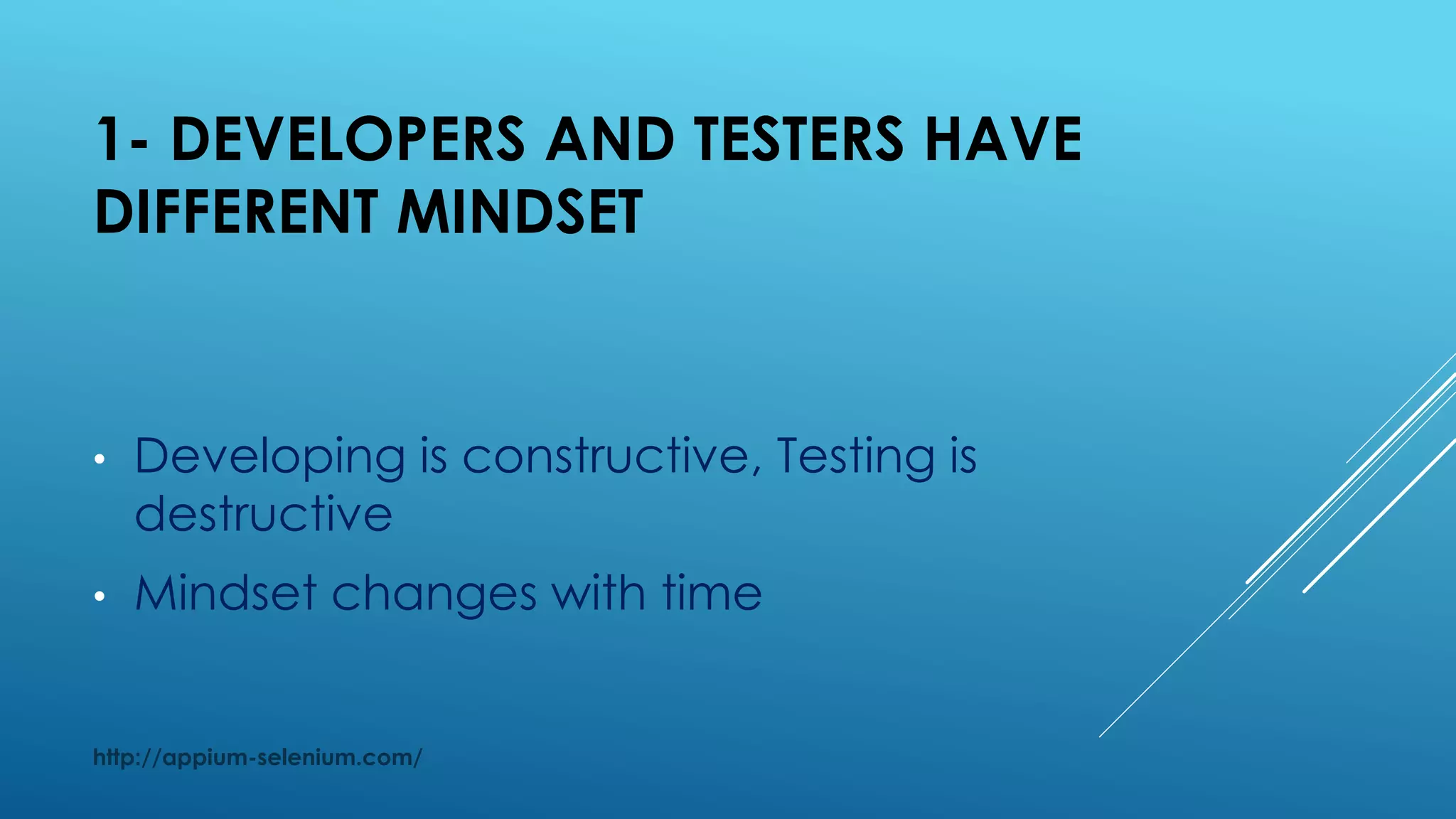 The psychology of testing | PPT