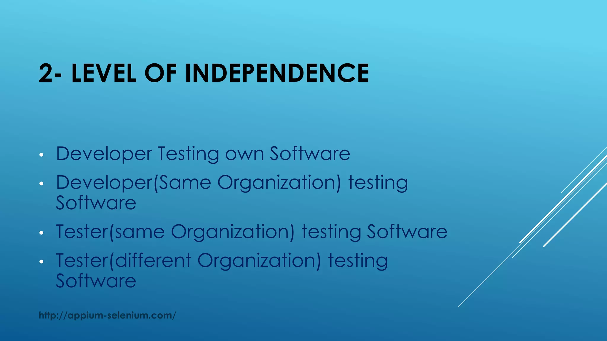 The psychology of testing | PPT