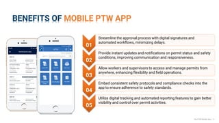 The PTW(Permit to work) Mobile App- TECH EHS Solution | PDF | Computer Software and Applications ...