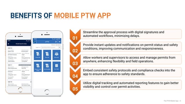The PTW(Permit to work) Mobile App- TECH EHS Solution | PDF | Computer Software and Applications ...