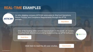 The PTW(Permit to work) Mobile App- TECH EHS Solution | PDF | Computer ...