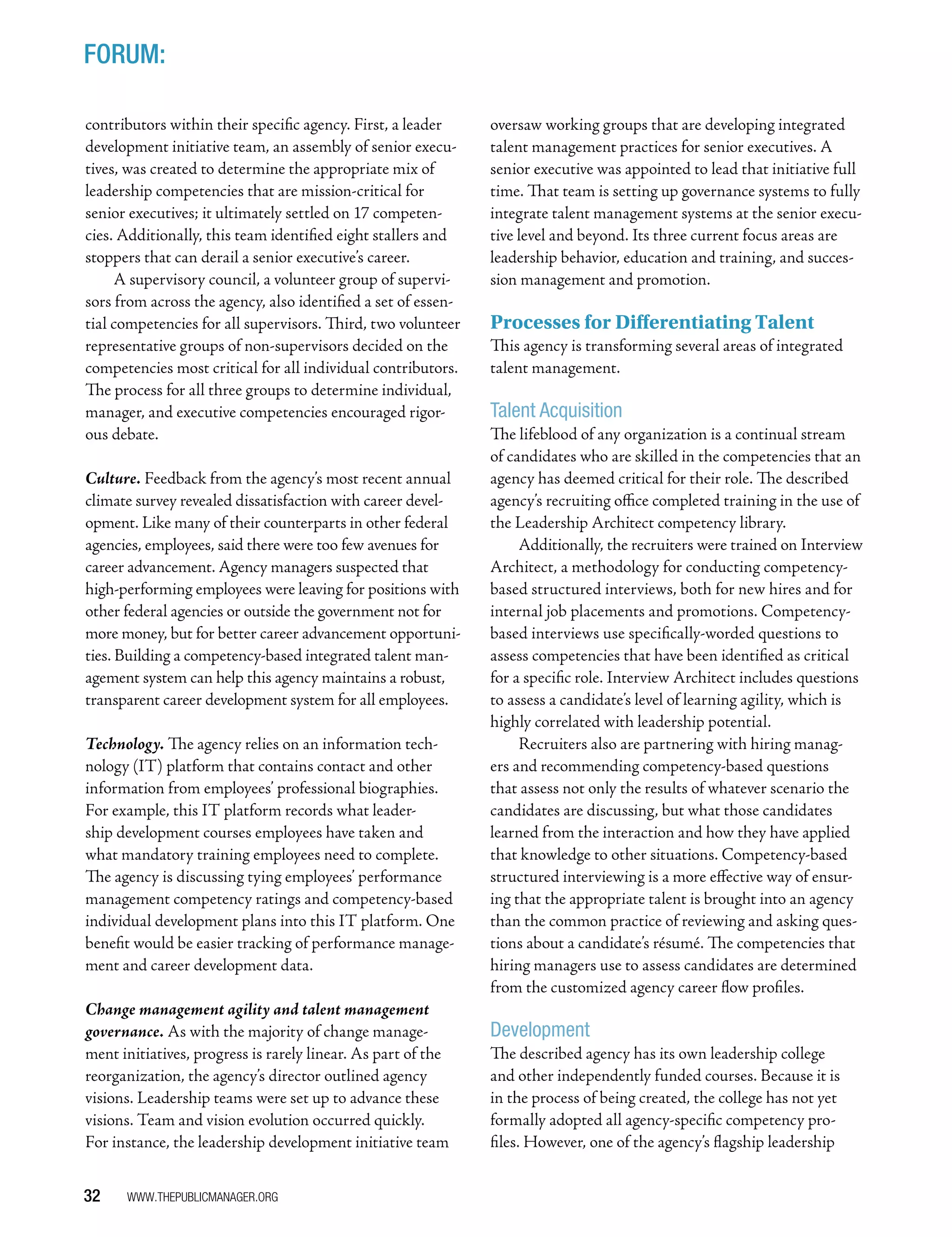 Use a Competency Library to Build An Integrated Talent Management ...