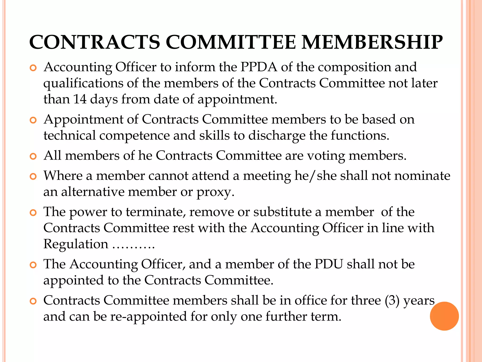 The Public Procurement process and Contract Management.ppt