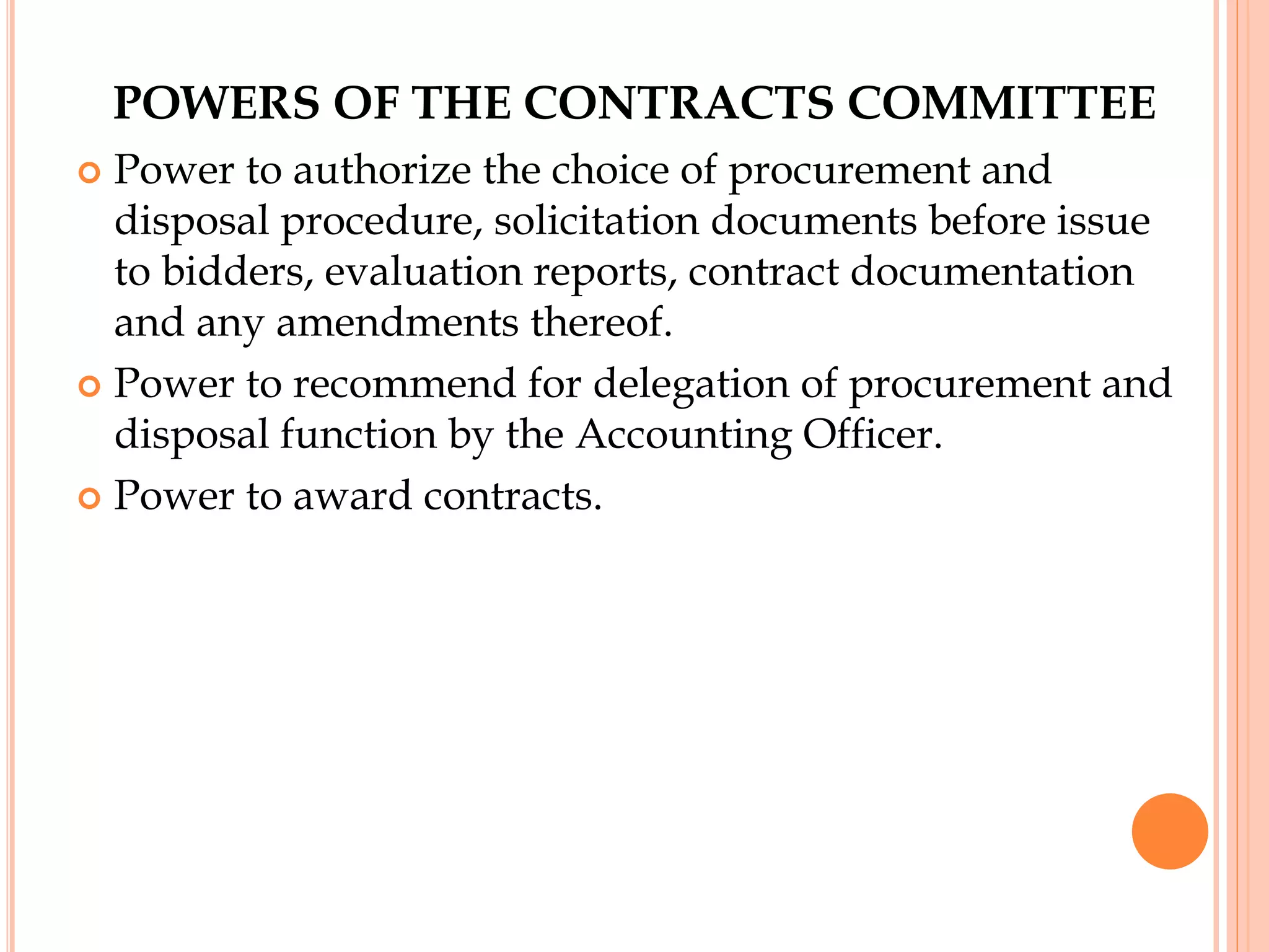 The Public Procurement process and Contract Management.ppt
