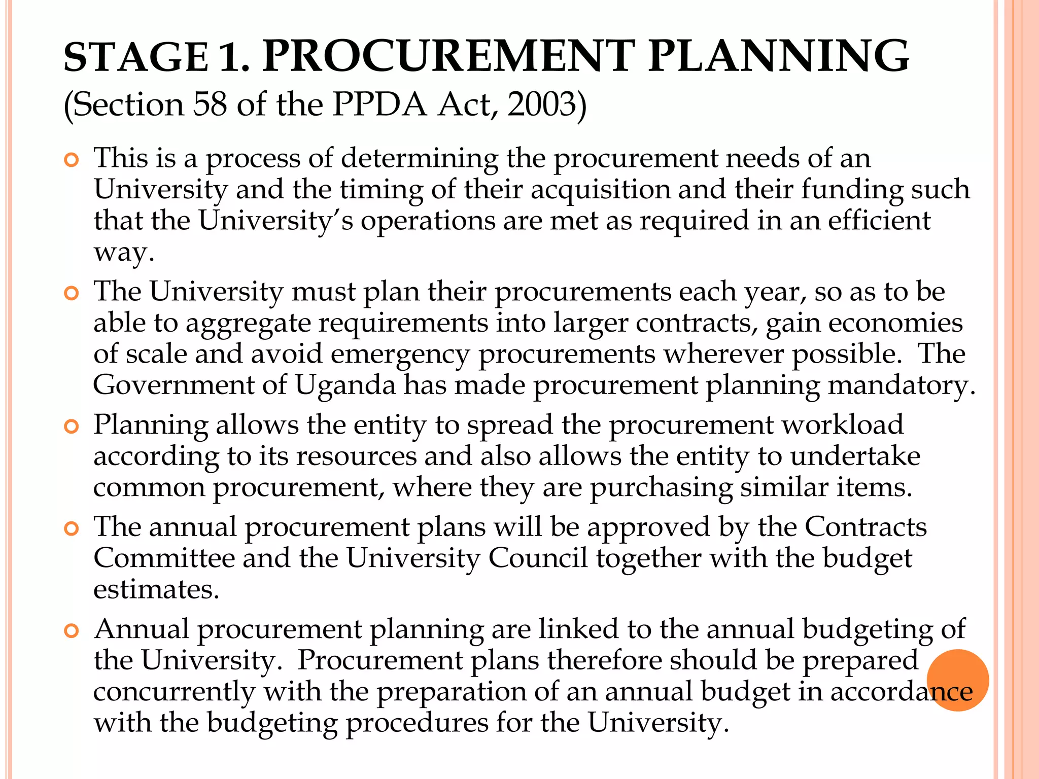 The Public Procurement process and Contract Management.ppt
