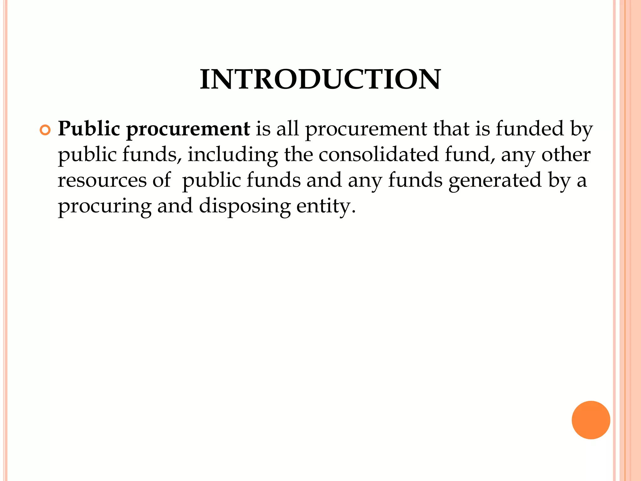 The Public Procurement process and Contract Management.ppt