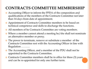 The Public Procurement process and Contract Management.ppt
