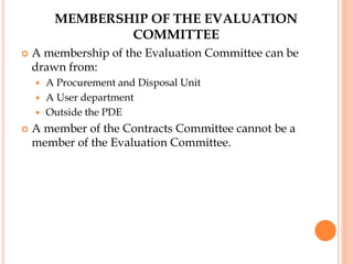 The Public Procurement process and Contract Management.ppt