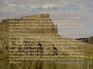 The pueblo revolt | PPTX