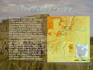 The pueblo revolt | PPTX