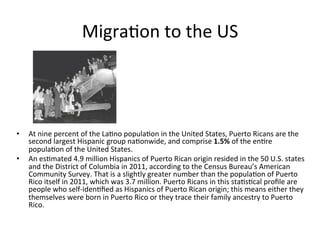 The Puerto Rican Diaspora: Education and Cultural Exchanges | PDF