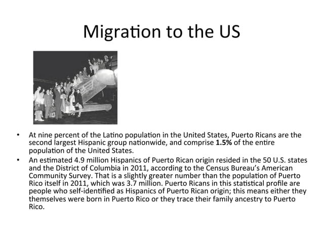 The Puerto Rican Diaspora: Education and Cultural Exchanges | PDF