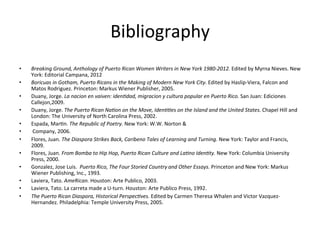 The Puerto Rican Diaspora: Education and Cultural Exchanges | PDF