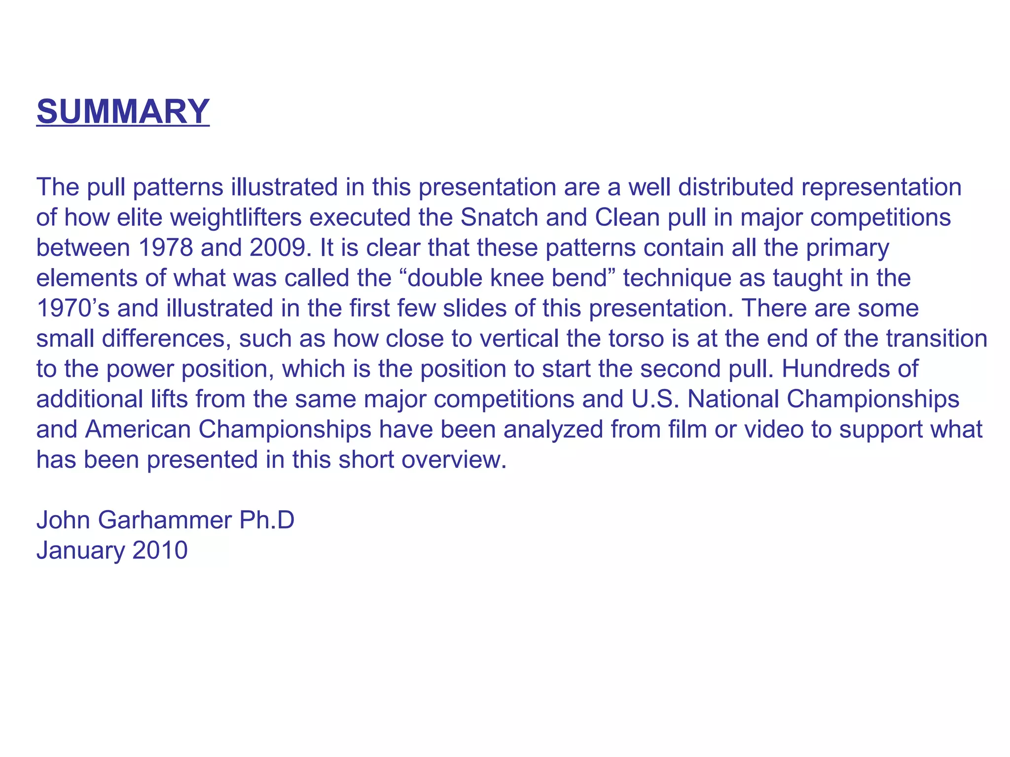 The pull in_olympic_weightlifting__short_-_compresses_ | PPT ...