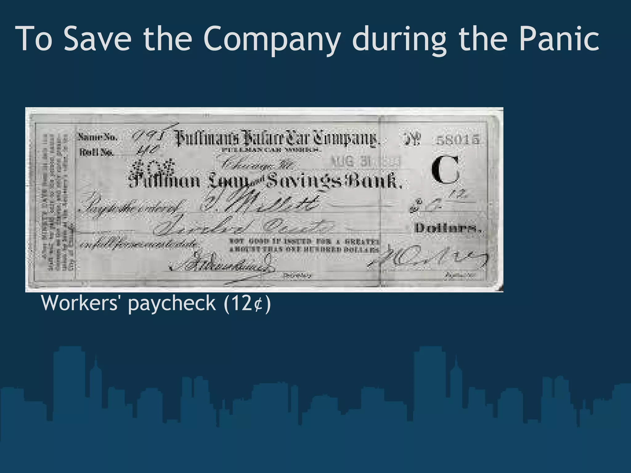 The pullman strike | PPT | Rail Travel | Travel Type