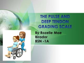 The Pulse and Deep Tendon Reflex Grading Scale | PPTX