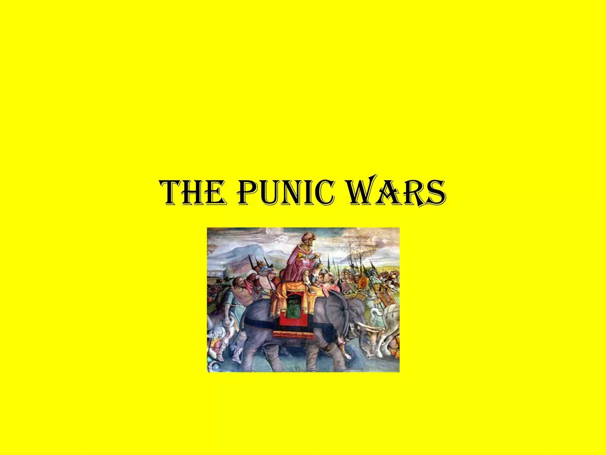 The punic wars | PPT