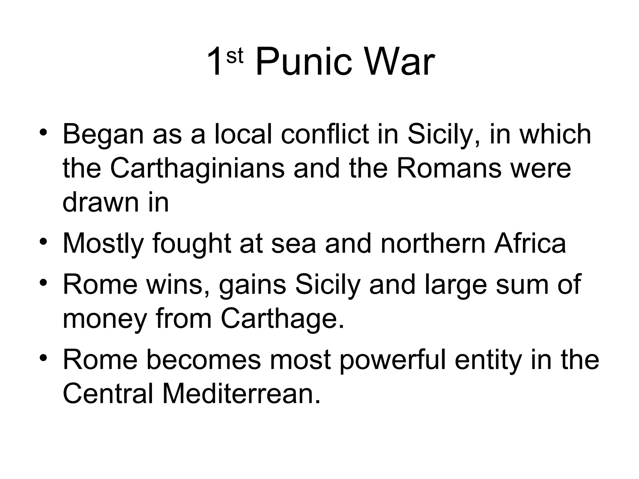 The punic wars | PPT