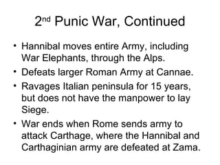 The punic wars | PPT