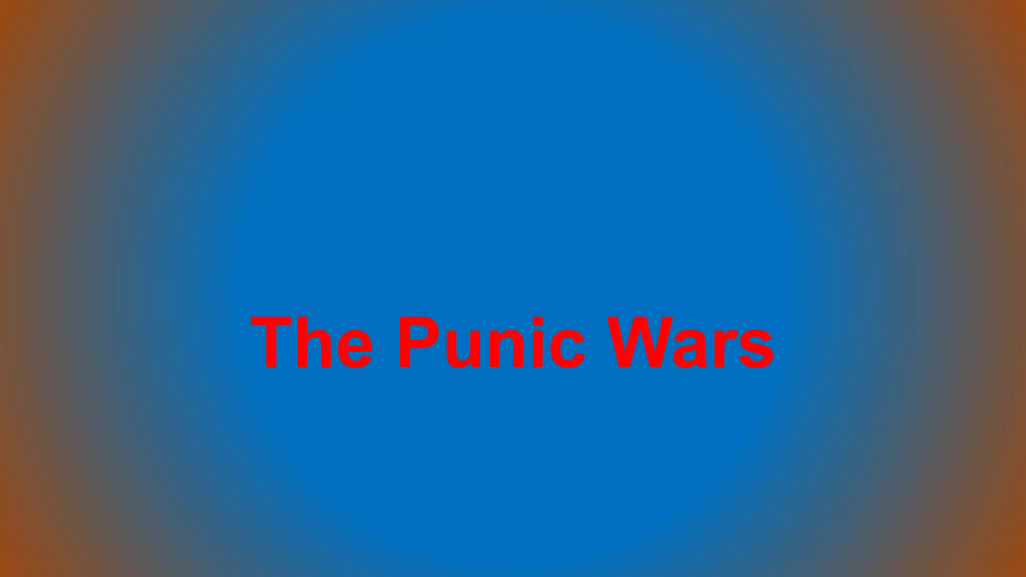 The punic wars | PPTX