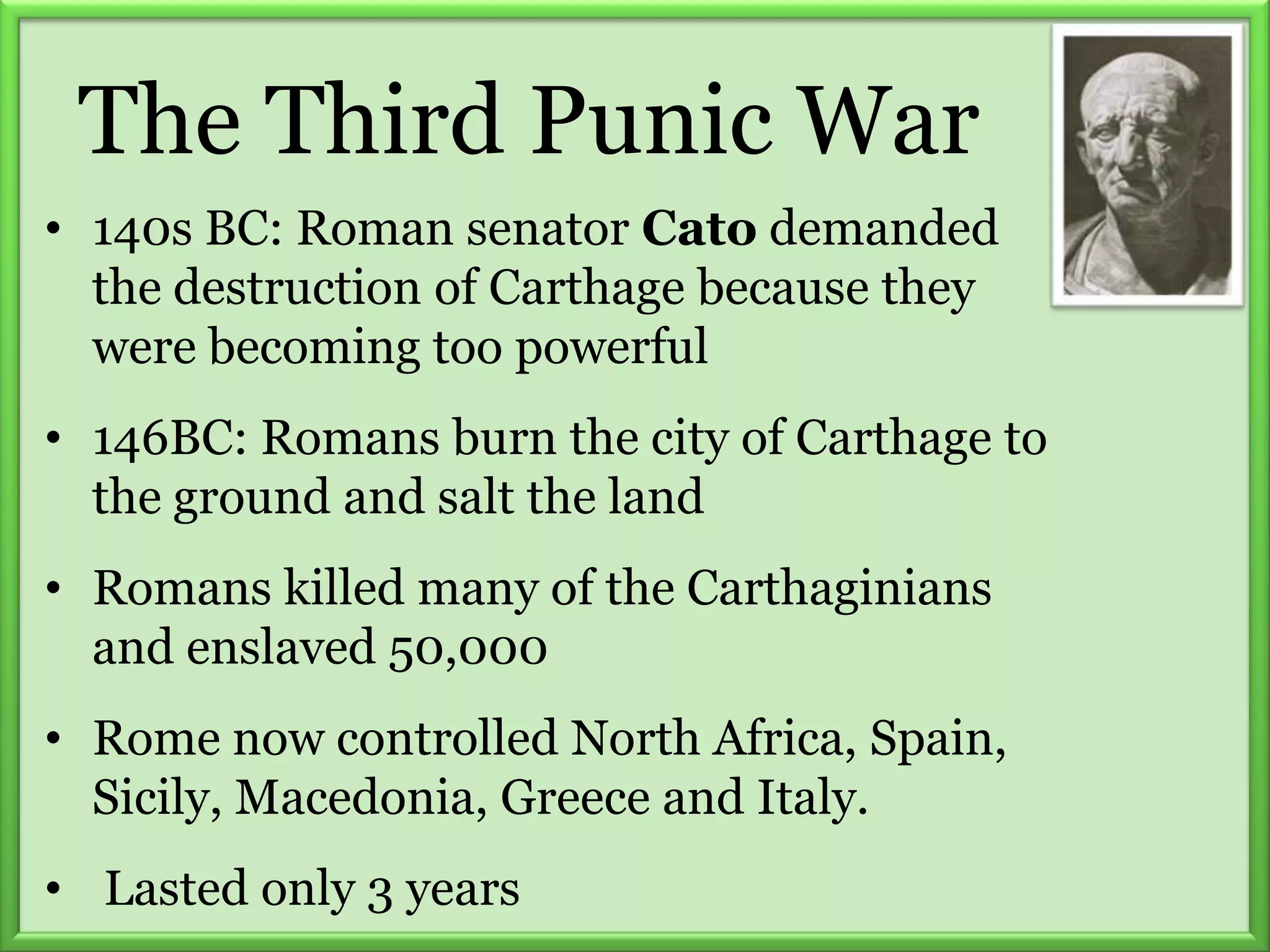 The Punic Wars Lecture | PPT