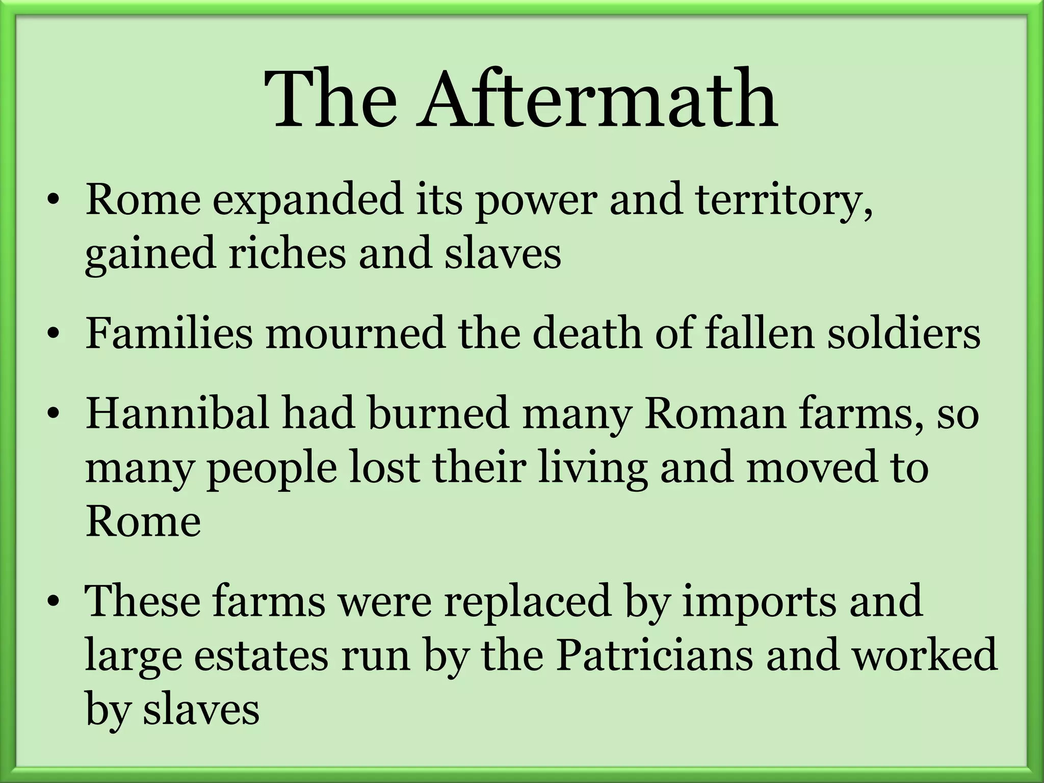 The Punic Wars Lecture | PPT